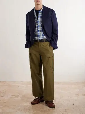 Ralph Lauren Checked Brushed Cotton Shirt