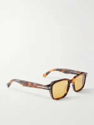 TOM FORD Ezra-02 Square-frame Acetate Sunglasses
