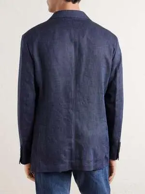 Polo Ralph Lauren Linen And Wool-blend Blazer