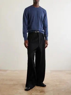 MAISON MARGIELA Wool-blend Mended Sweater