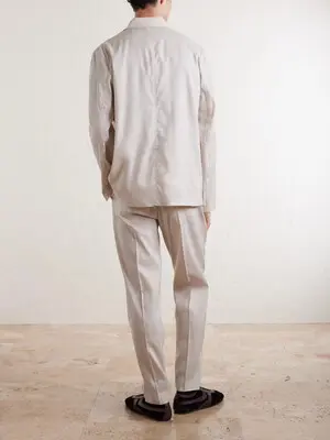Paul Smith Linen And Wool-blend Overshirt