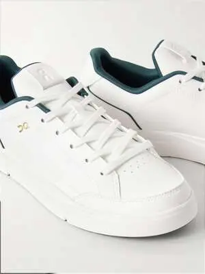 On Wimbledon The Roger Leather Sneakers