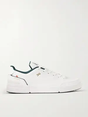 On The Roger" Leather Sneakers