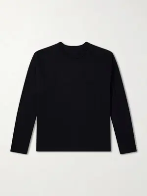 LEMAIRE Cotton-jersey T-shirt - Black