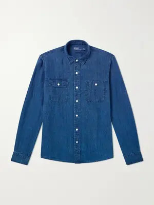 Polo Ralph Lauren Linen Shirt - Blue
