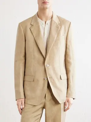Dolce & Gabbana Maiolica Linen Blazer