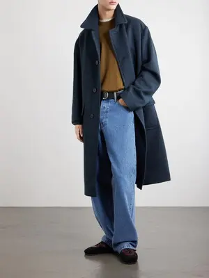 Dries Van Noten Oversized Wool Coat
