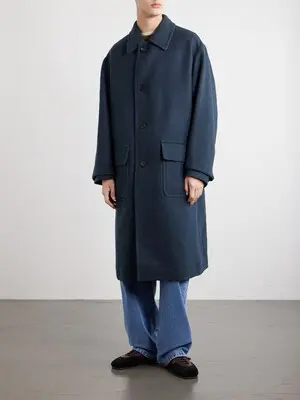 Dries Van Noten Oversized Wool Coat