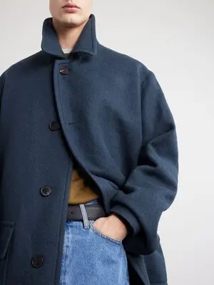 Dries Van Noten Oversized Wool Coat
