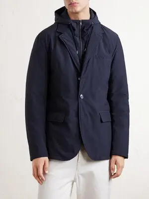 Herno Hooded Shell Blazer