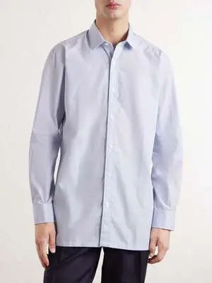 Charvet Striped Cotton-twill Shirt