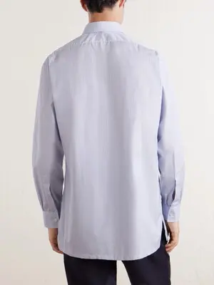 Charvet Striped Cotton-twill Shirt