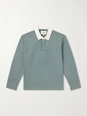 CORRIDOR Cotton-jersey Polo Shirt