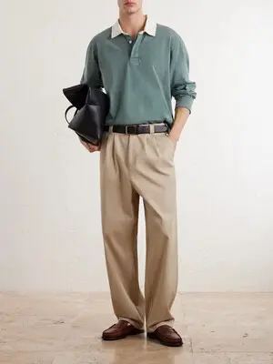 CORRIDOR Cotton-jersey Polo Shirt