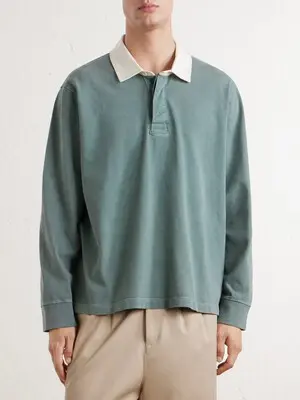 CORRIDOR Cotton-jersey Polo Shirt