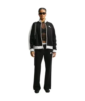 Nike Studio Fleece Track Jacket - Black