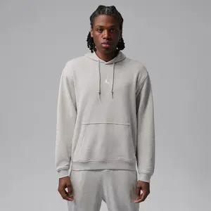 JORDAN Sport Crossover Dri-fit Fleece Pullover Hoodie - Grey