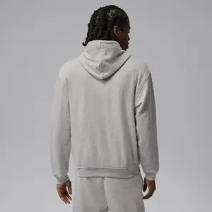 JORDAN Sport Crossover Dri-fit Fleece Pullover Hoodie - Grey