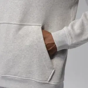 JORDAN Sport Crossover Dri-fit Fleece Pullover Hoodie - Grey