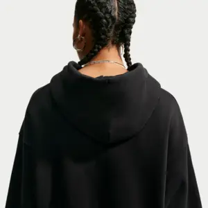 Nike Studio Fleece Full-zip Cropped Hoodie