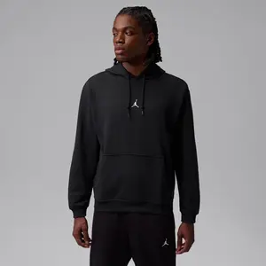 JORDAN Sport Crossover Dri-fit Fleece Pullover Hoodie - Black
