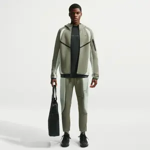 Nike Tech Fleece Color-block Jogger Pants - Grey