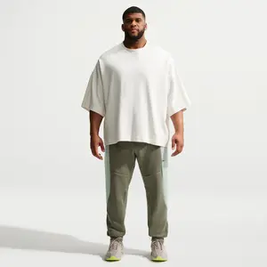 Nike Tech Fleece Color-block Jogger Pants - Grey