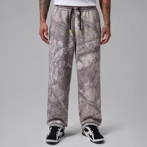 JORDAN Brooklyn Realtree Open-hem Pants - White