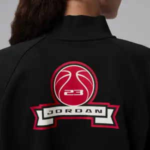 JORDAN Brooklyn Fleece Cropped 1/4-zip Top