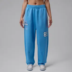 JORDAN Brooklyn Fleece Relaxed Fit Pants - Blue