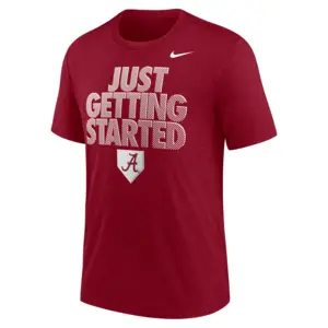 Nike College Short-sleeve Baseball T-shirt - Red