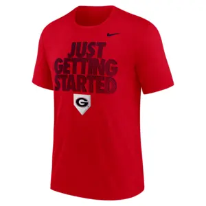 Nike College Short-sleeve Baseball T-shirt - Red