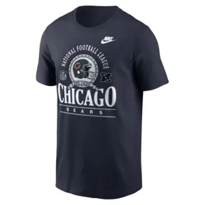 Nike Chicago Bears Rewind Essential Nfl T-shirt - Blue
