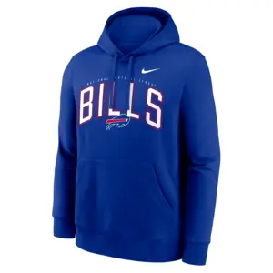 Nike Buffalo Bills Club Nfl Pullover Hoodie - Blue