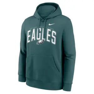 Nike Philadelphia Eagles Club Nfl Pullover Hoodie - Green