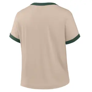 Nike Green Bay Packers Rewind Ringer Mod Cropped T-shirt