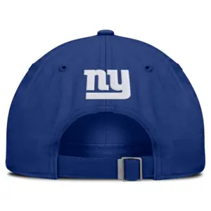 Nike New York Giants Club Wordmark Nfl Cap - Blue