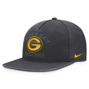 Nike Green Bay Packers Primetime Pro Nfl Adjustable Hat - Grey