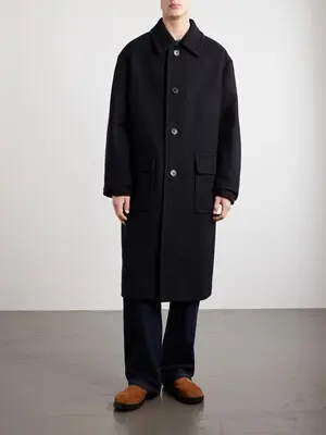 Dries Van Noten Oversized Wool-blend Coat