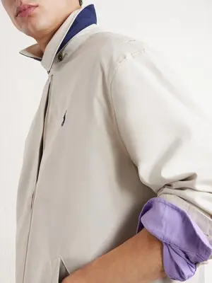 Polo Ralph Lauren Logo Embroidered Shell Jacket