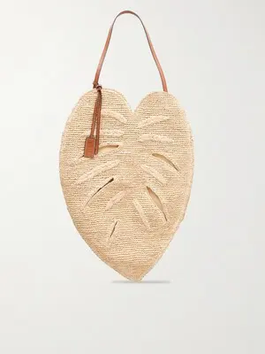 Staud Palm Raffia Tote