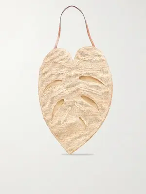 Staud Palm Raffia Tote