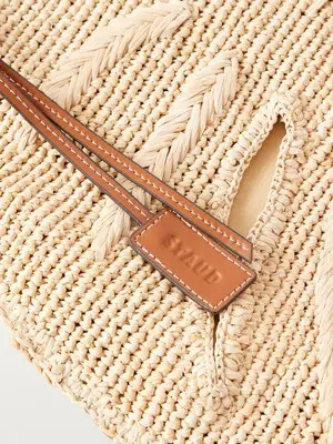 Staud Palm Raffia Tote