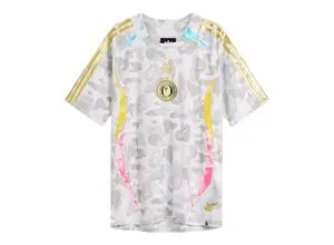 Adidas X Bape Teamgeist Away Tee Shirt - White