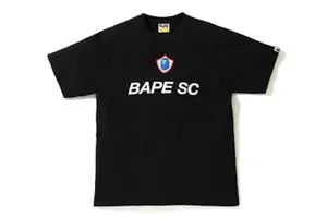 A BATHING APE Foam Fc Tee Shirt - Black
