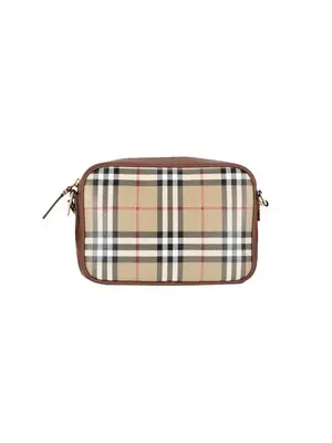 Burberry Pocket Check" Shoulder Bag