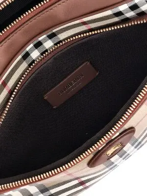 Burberry Pocket Check" Shoulder Bag