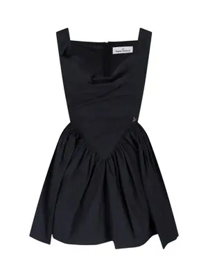 VIVIENNE WESTWOOD Mini Dress "sunday - Black