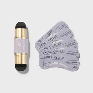 Laura Geller Beauty Root Touch Up Brow Makeup Duo (2 Pieces) Black