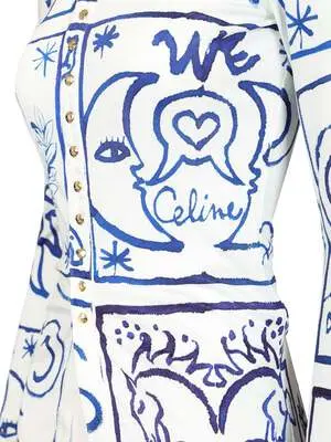 Celine Printed Shirt